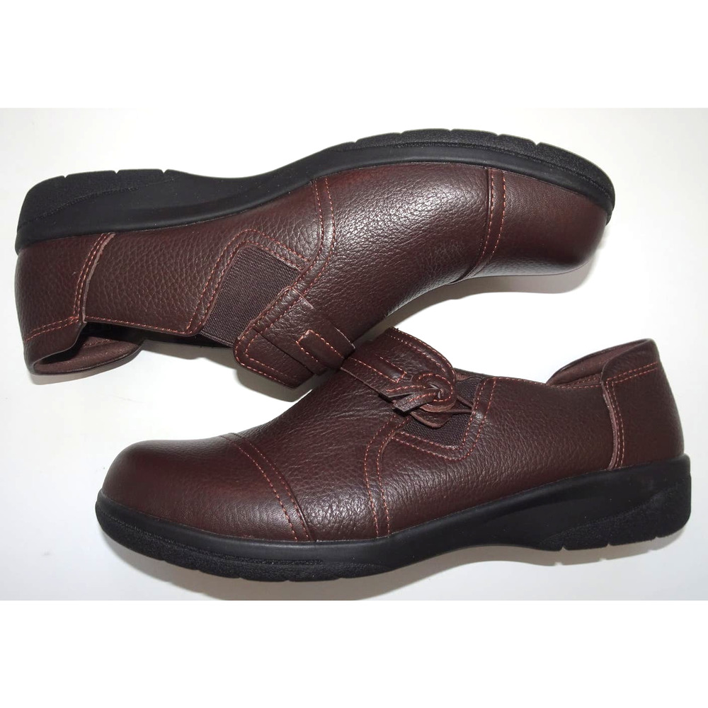 Clarks Women's Cheyn Madi Leather Ortholite Slip On L… - Gem